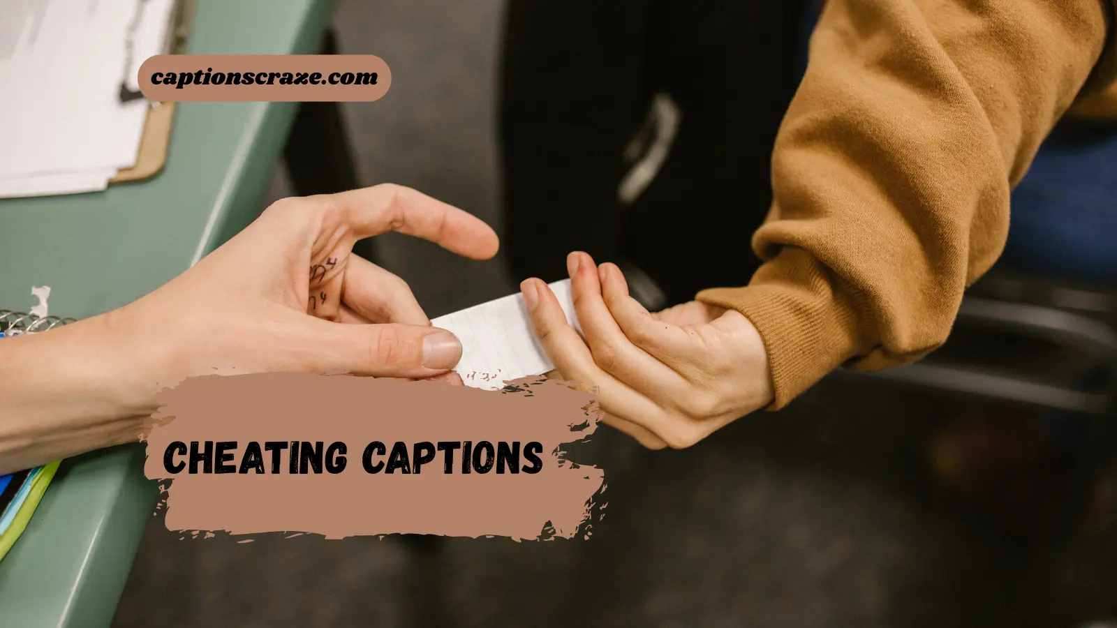 345+Best Cheating Captions for Every Mood and Platform